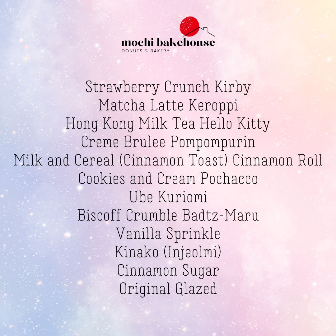 Mochi Doh, mochi donuts and bakery